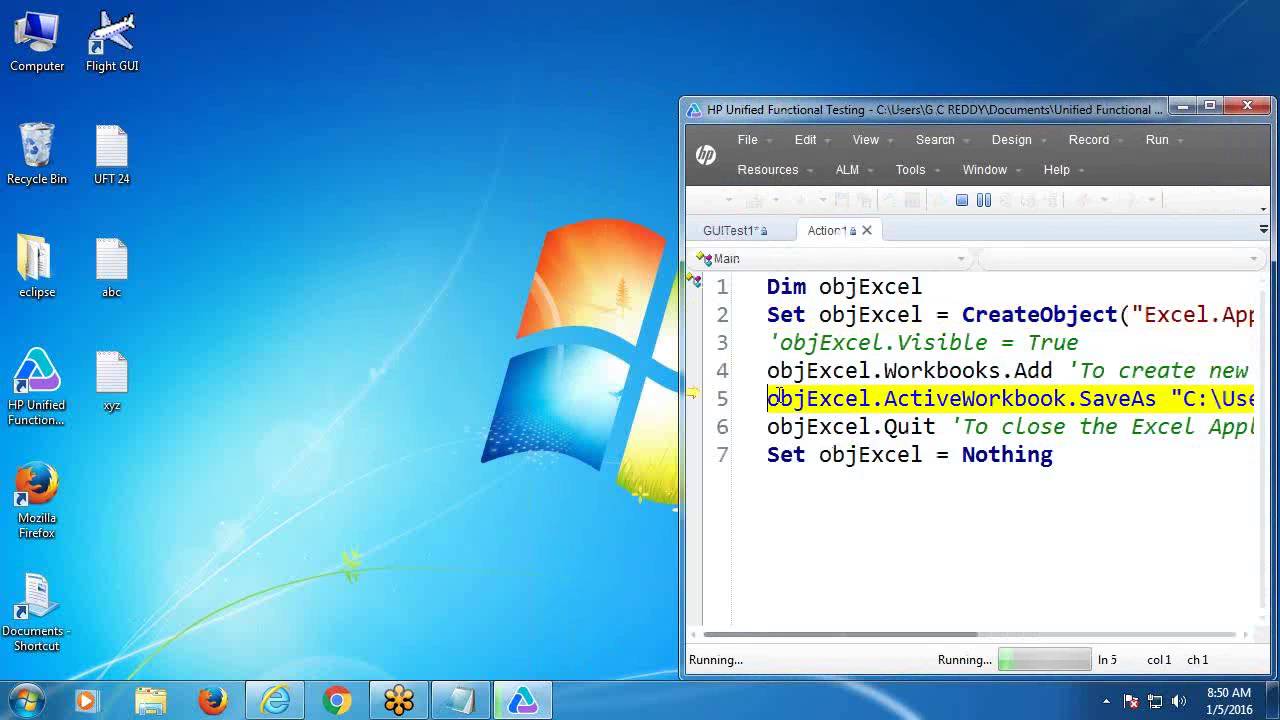 Vbscript Excel Object Model Youtube