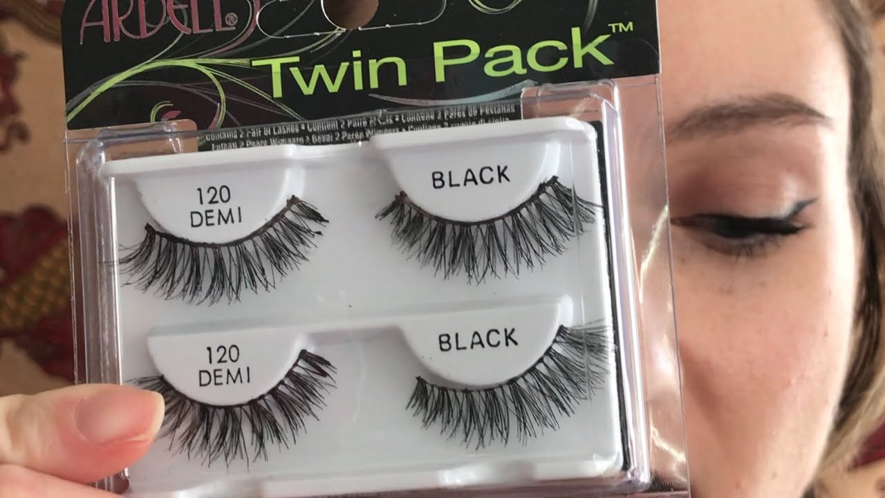 Easy False Eyelash Tutorial Youtube