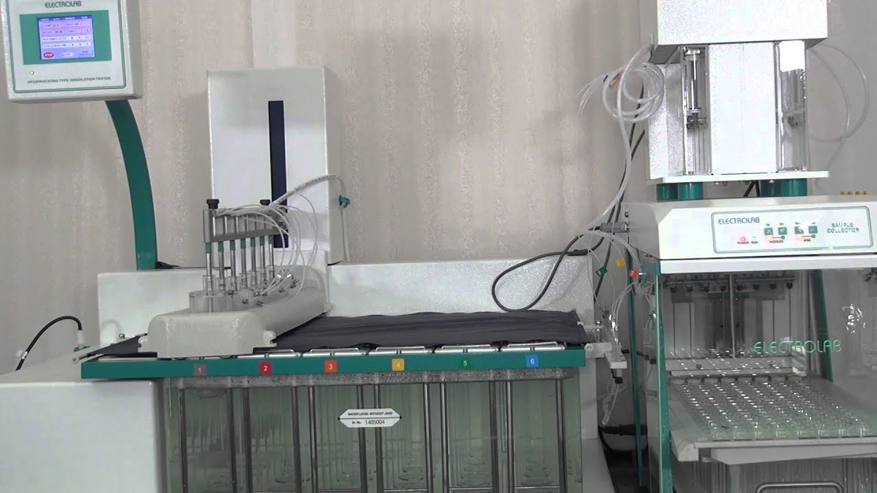 Electrolab Reciprocating Dissolution Tester Usp Apparatus 3 Youtube
