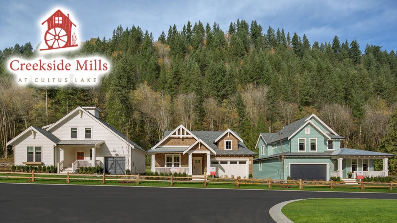 Creekside Mills At Cultus Lake New Homes For Sale Youtube