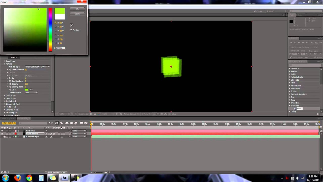 Trapcode Form Tutorial Hd Youtube