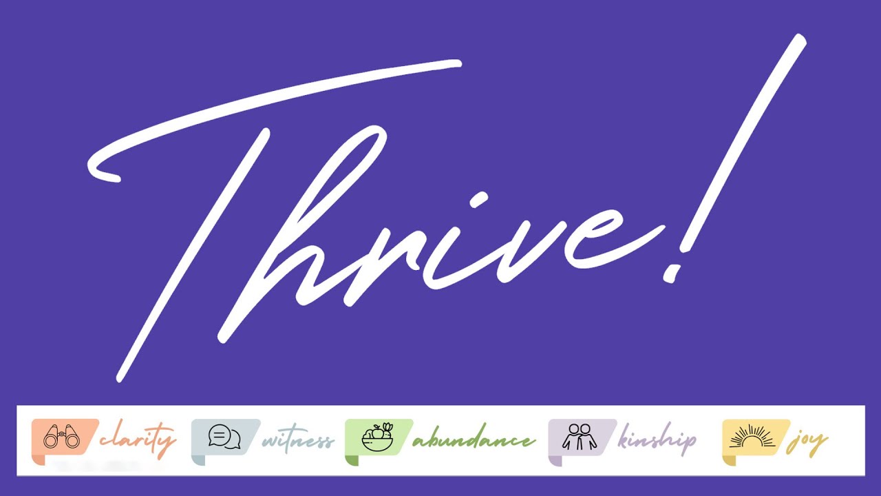 Thrive Overview Youtube