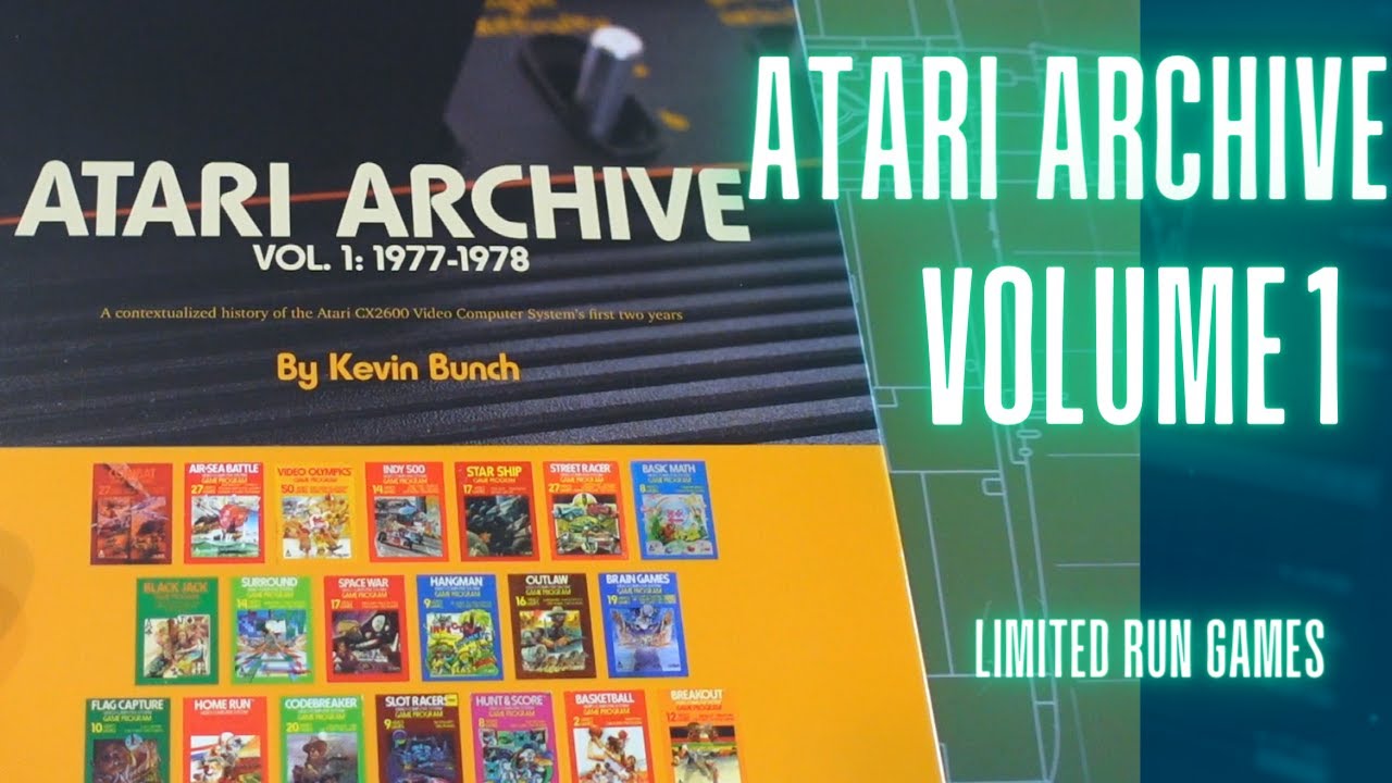 Atari Archive 1977 1978 Book By Kevin Bunch Youtube