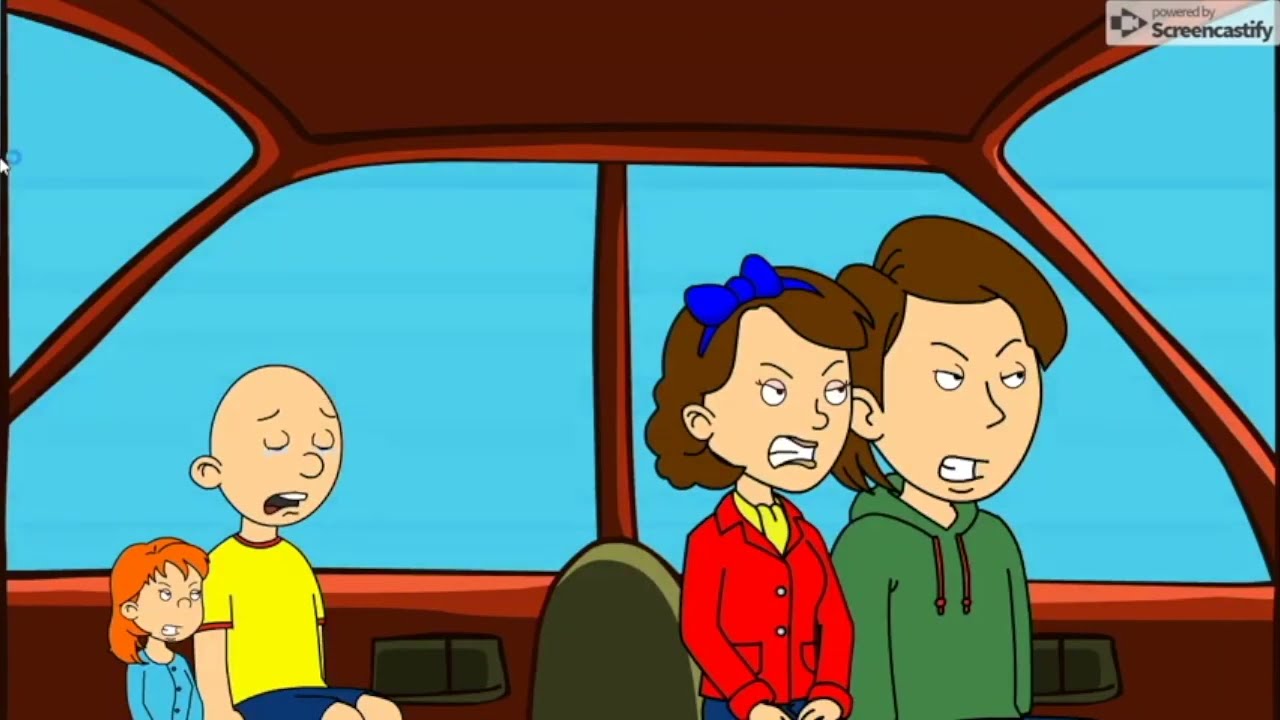 Caillou Gets Grounded Fast Forward Youtube