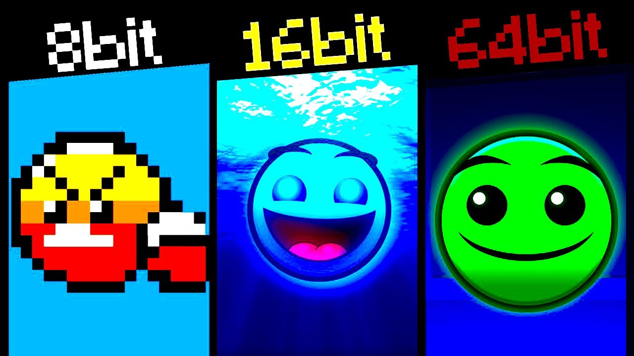 All Geometry Dash Everytime With More Bits Youtube