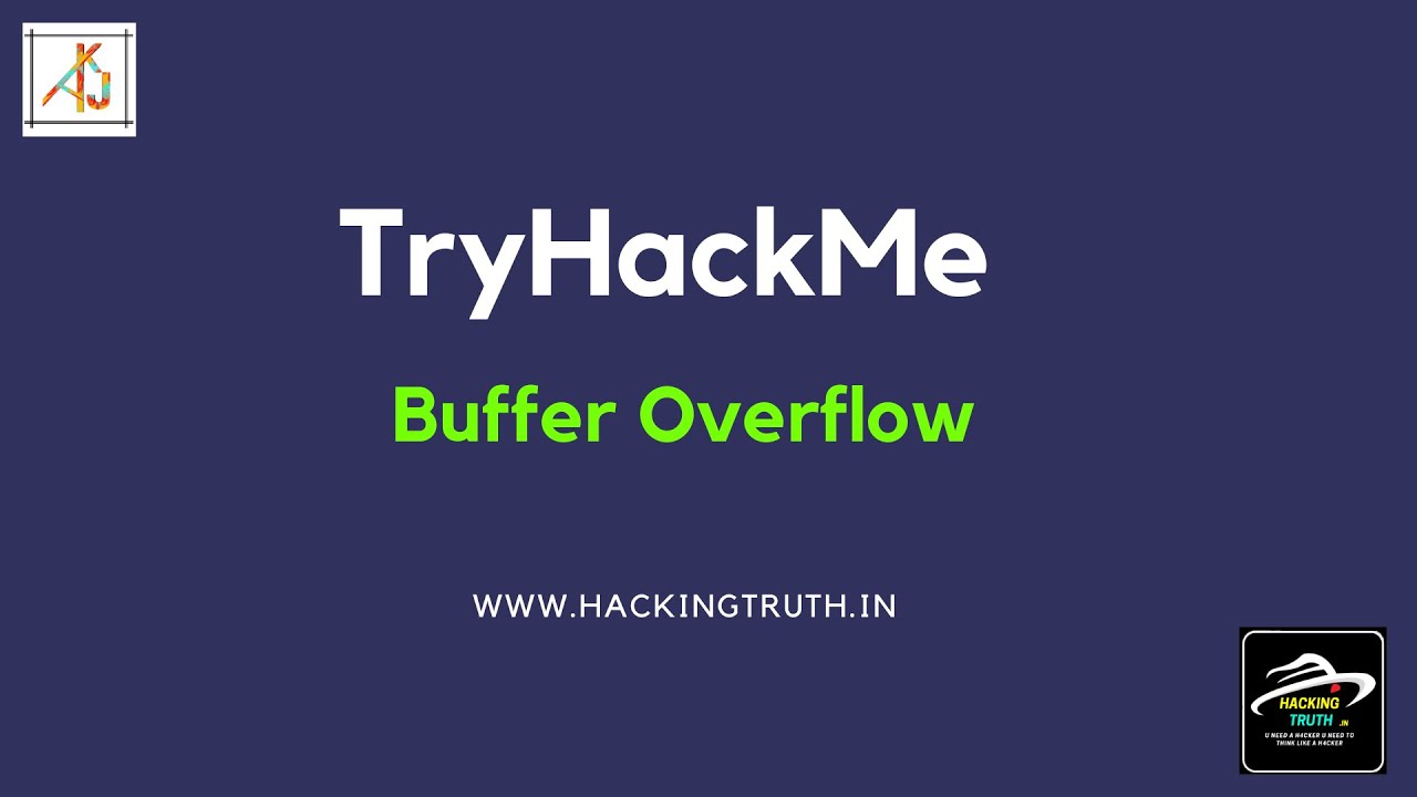 Tryhackme Buffer Overflow Youtube