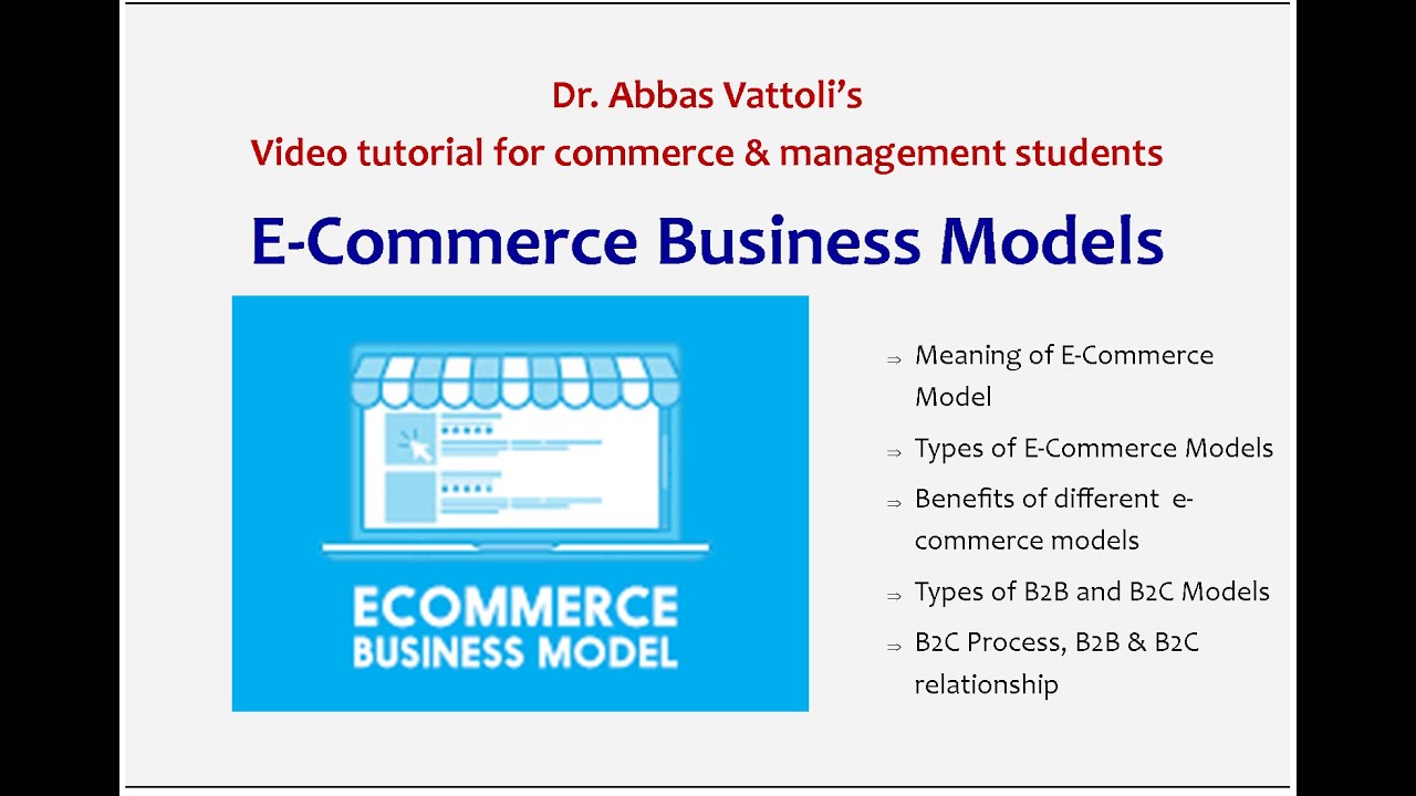 Types Of E Commerce Business Models Infoupdate Org