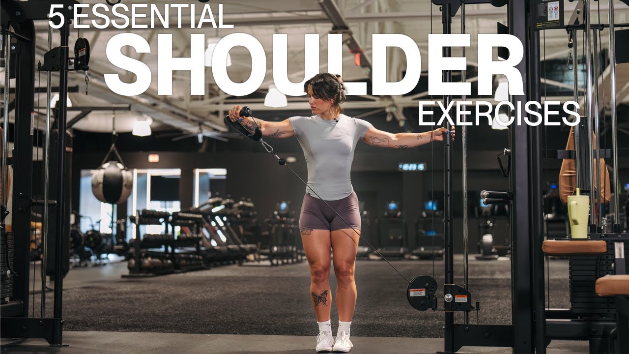 Build Capped Delts With 5 Exercises Youtube