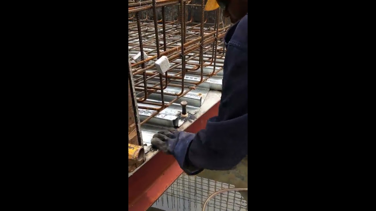 Nelson Stud Welding Weld Thru Deck Youtube