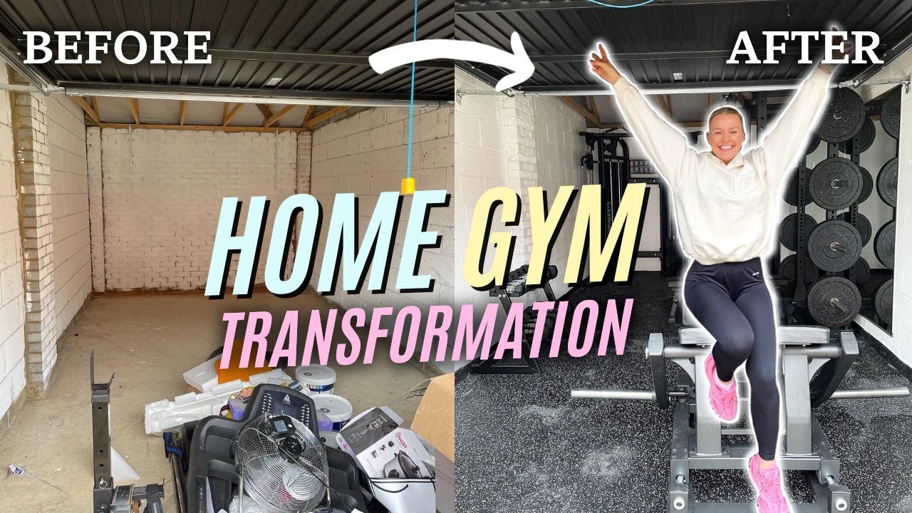 Home Gym Transformation Before After Youtube