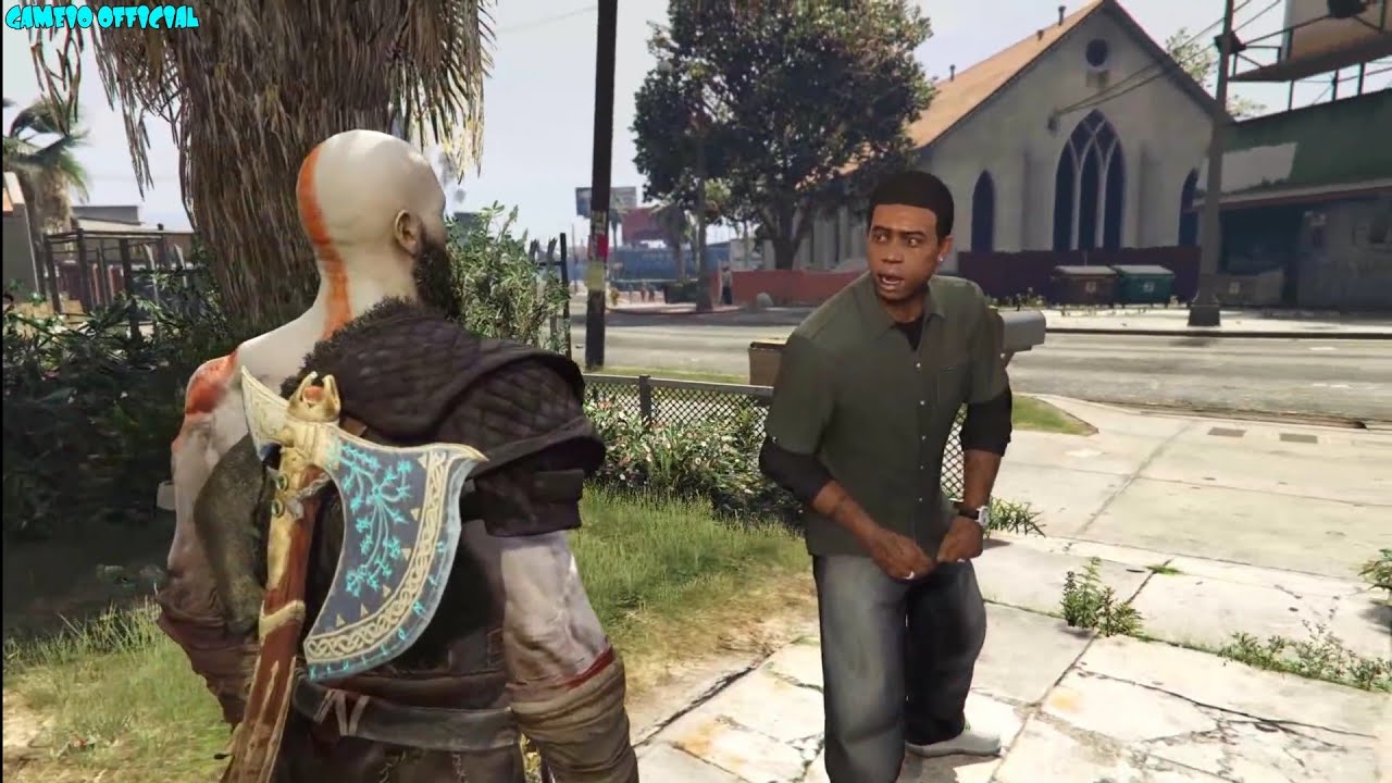 Lamar Roasts Kratos But It End Horribly Lamar Vs Kratos Youtube