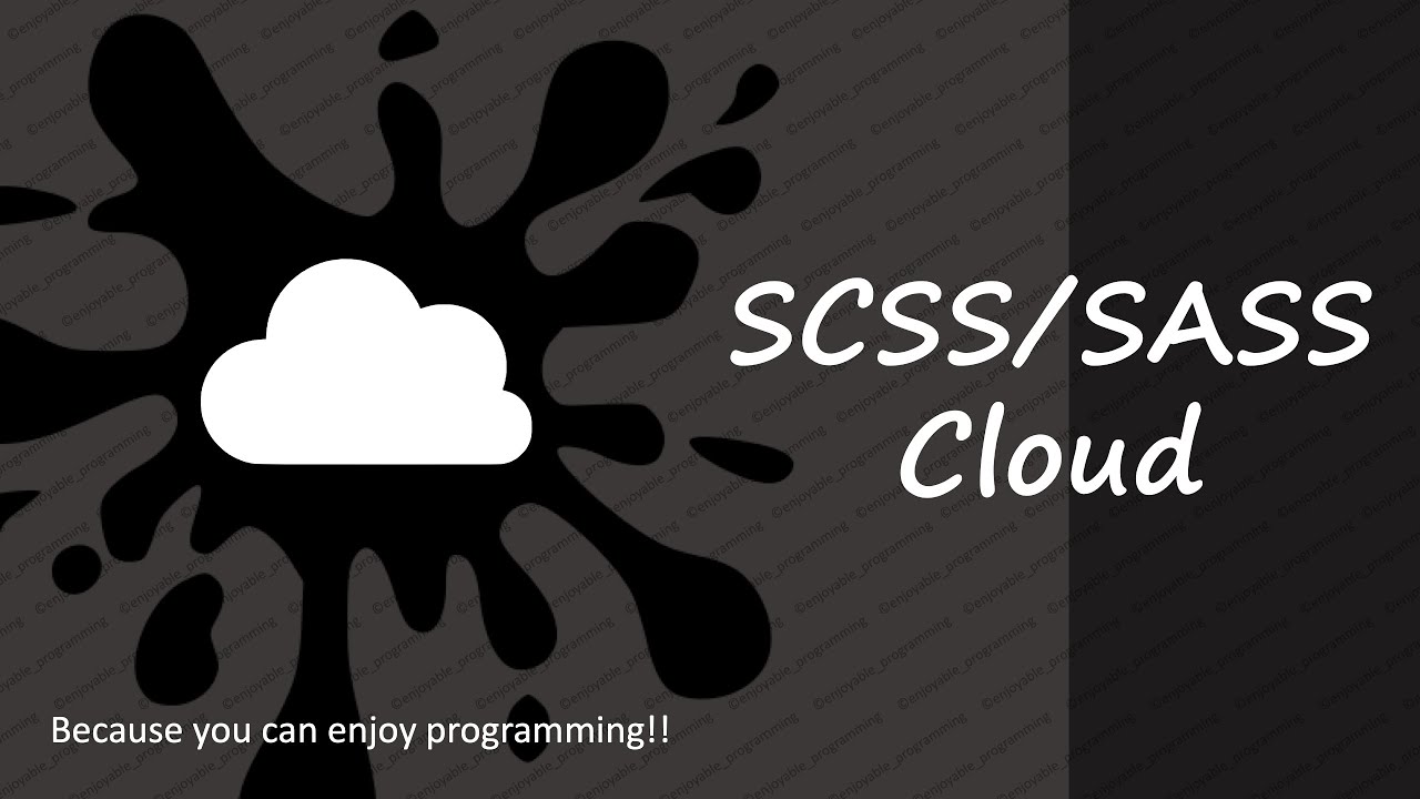 Learning Scss Sass Cloud Youtube