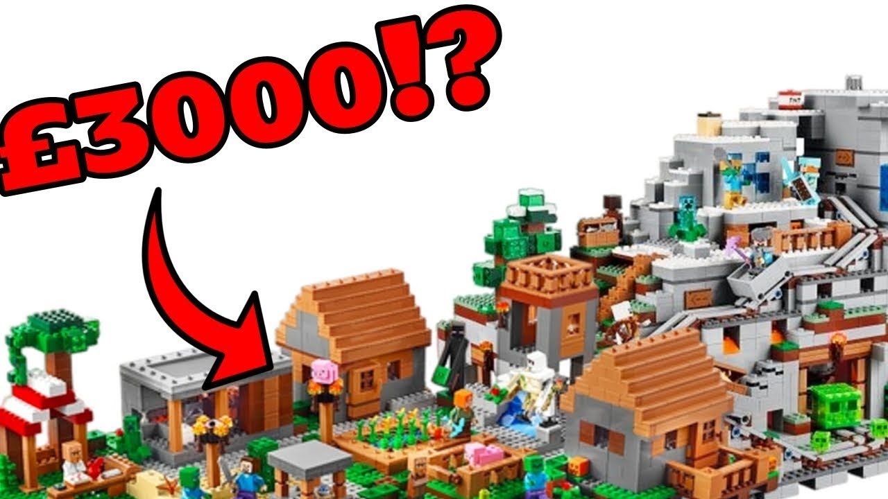 Why Retired Lego Minecraft Sets Are So Expensive Youtube
