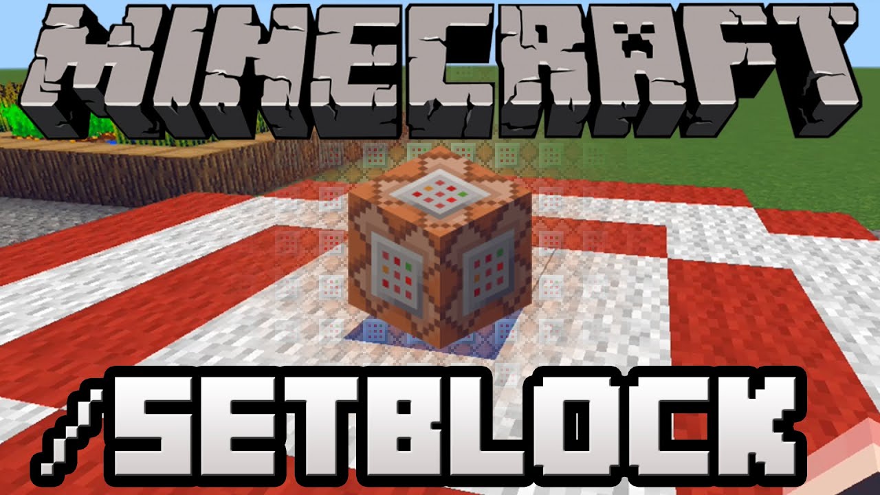 Setblock Command Tutorial And Wireless Redstone Minecraft 1 8 Youtube