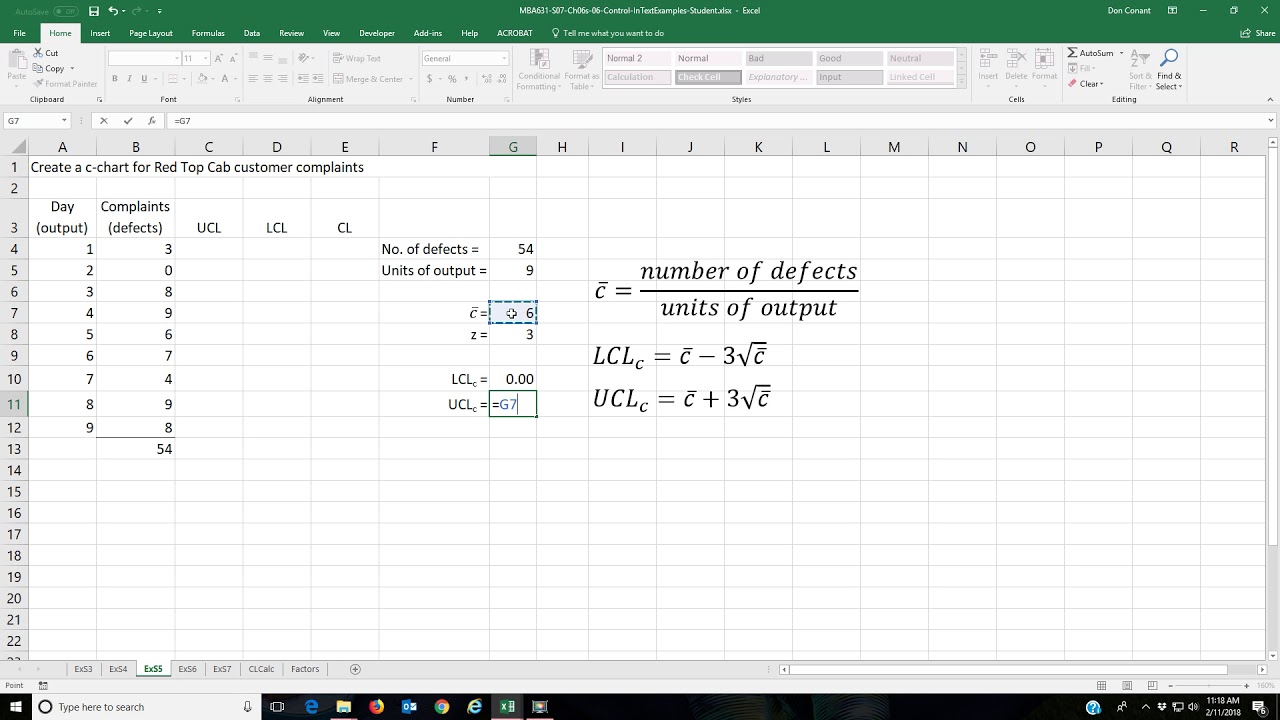Mba631 Cchart Youtube
