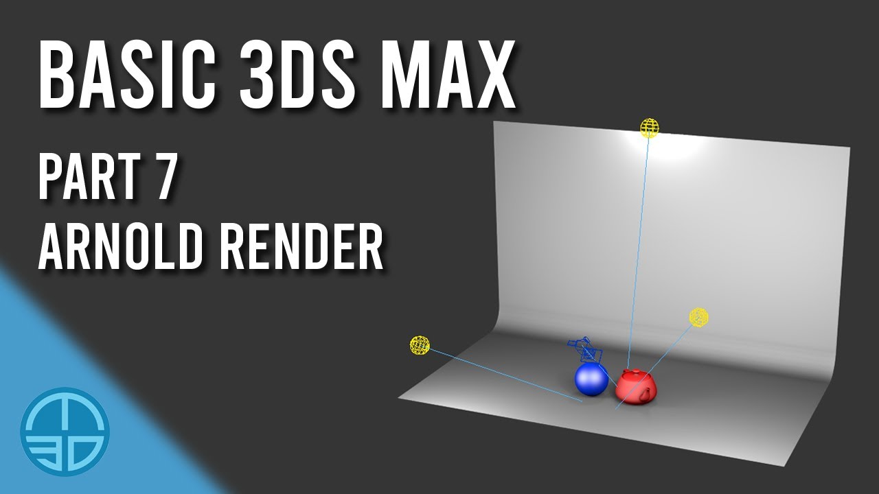 Tutorial Basic 3ds Max Part 7 Arnold Render Youtube