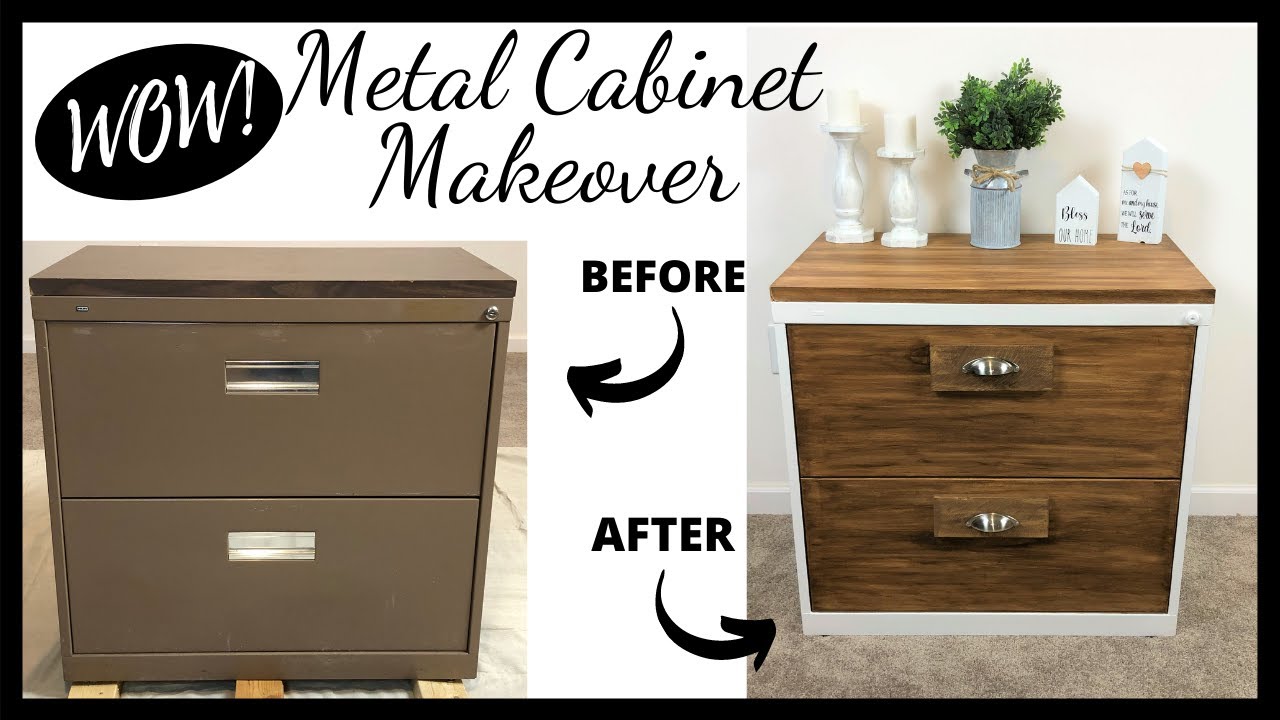 File Cabinet Makeover Diy