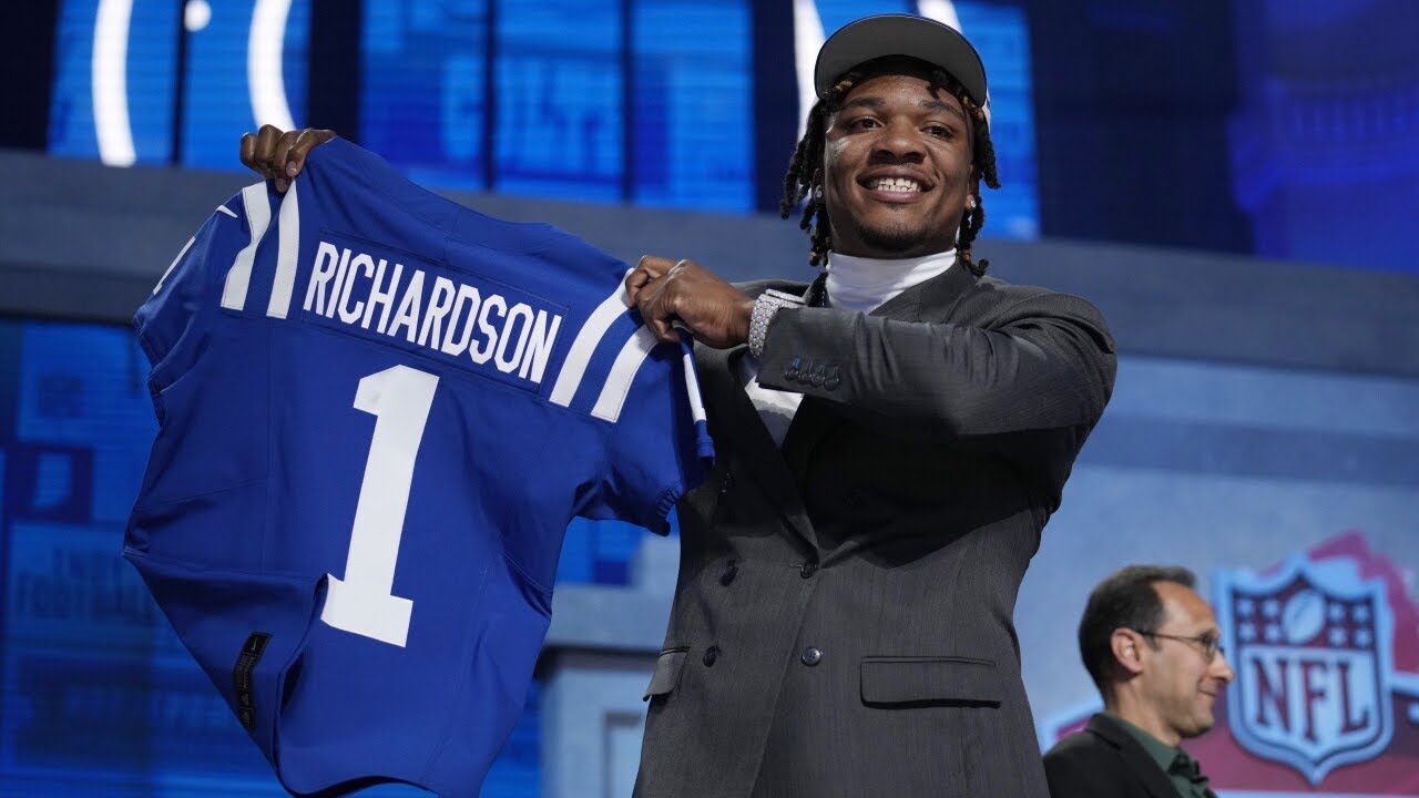 A Colts Fan Reaction To Drafting Anthony Richardson Youtube