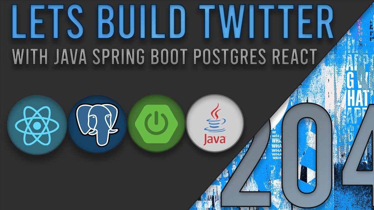Lets Build Twitter From The Ground Up Episode 204 Java Spring Boot