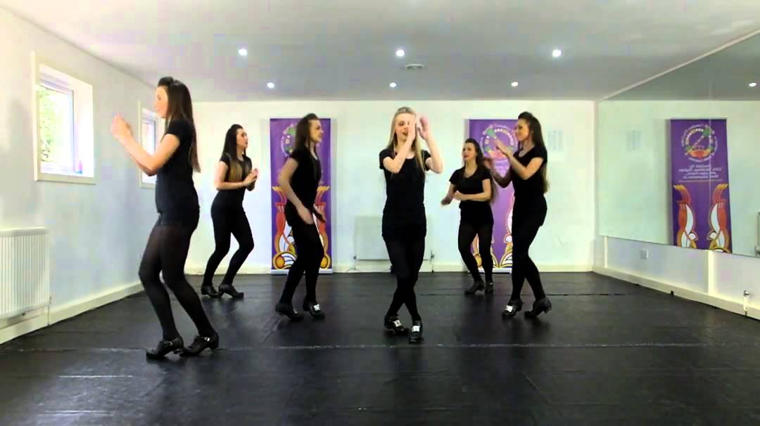 Irish Dancers Practice Timber Routine Youtube