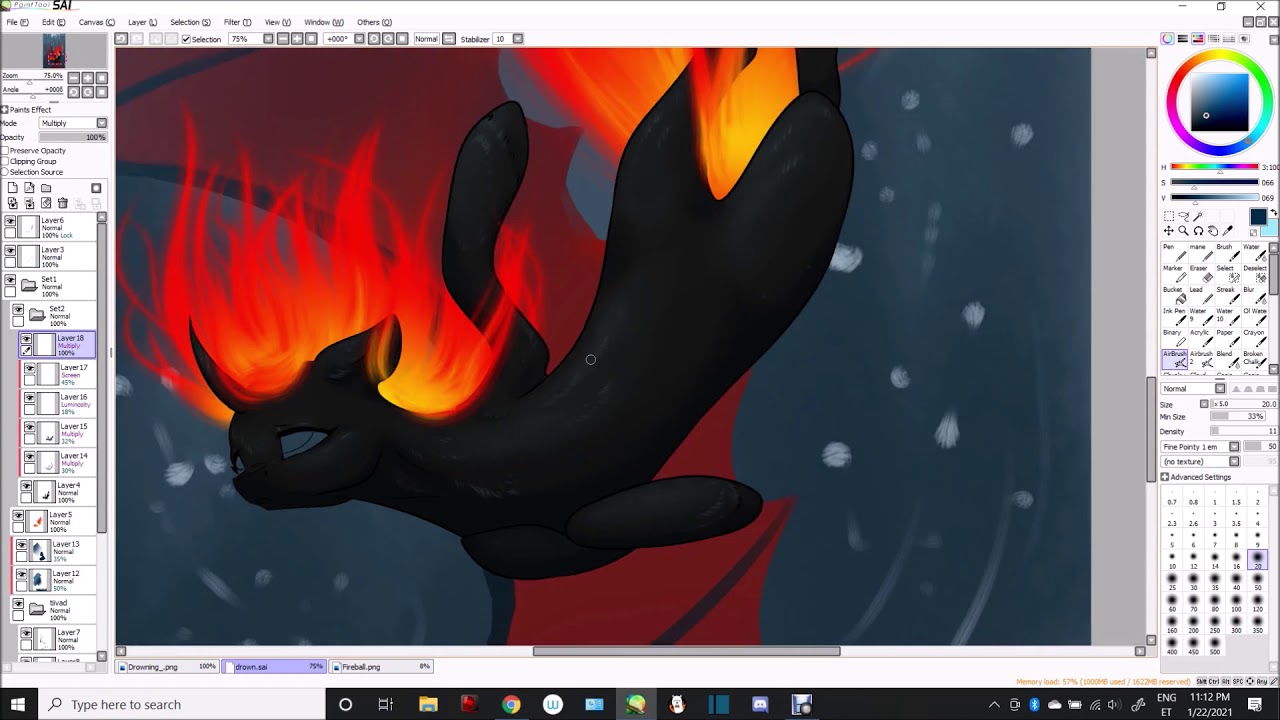 Drowning Mlp Speedpaint Oc Youtube