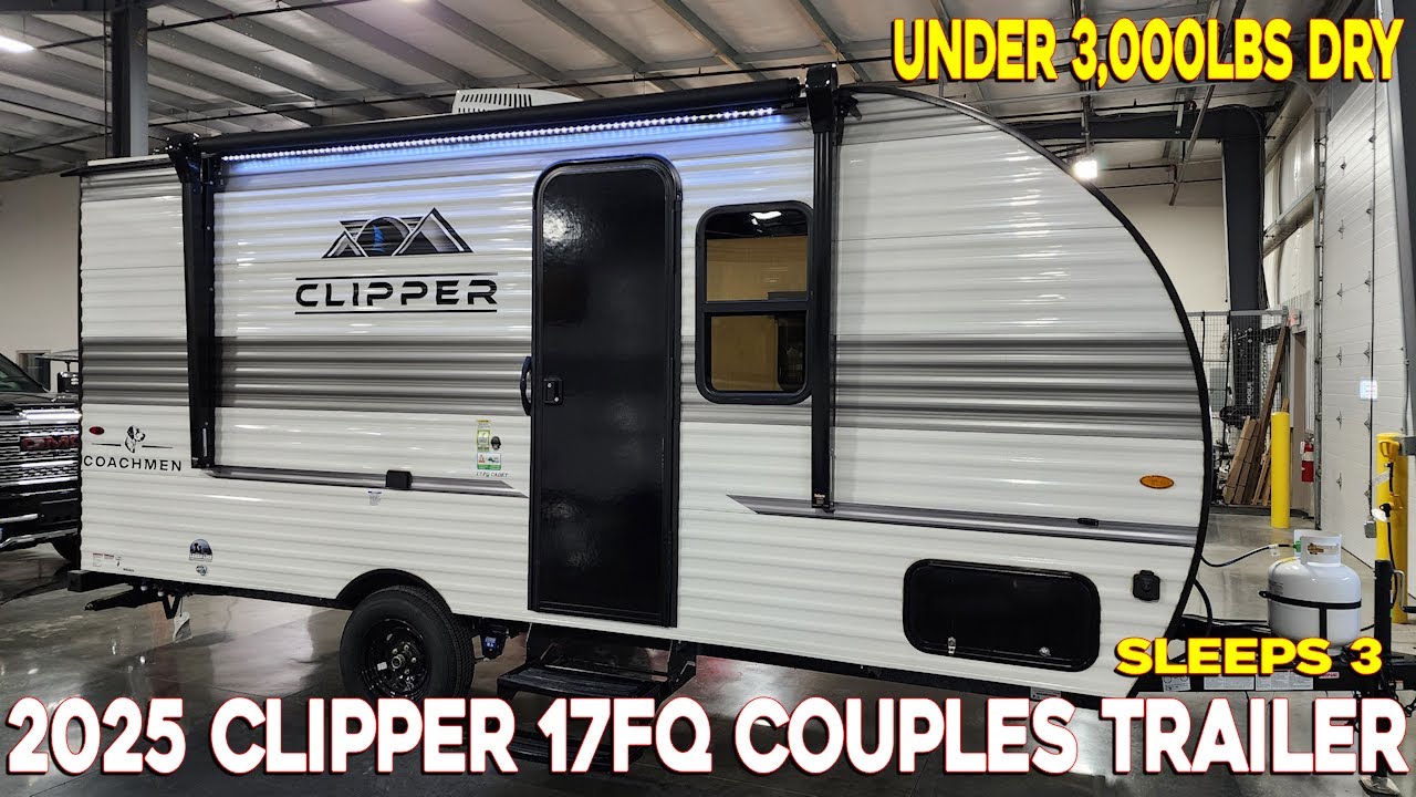 Ultra Lite 2025 Clipper 17fq Travel Trailer By Coachmen Rv S At Couchs