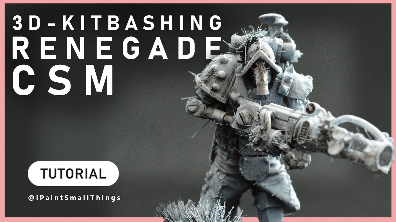 3d Kitbash Renegade Marine Youtube