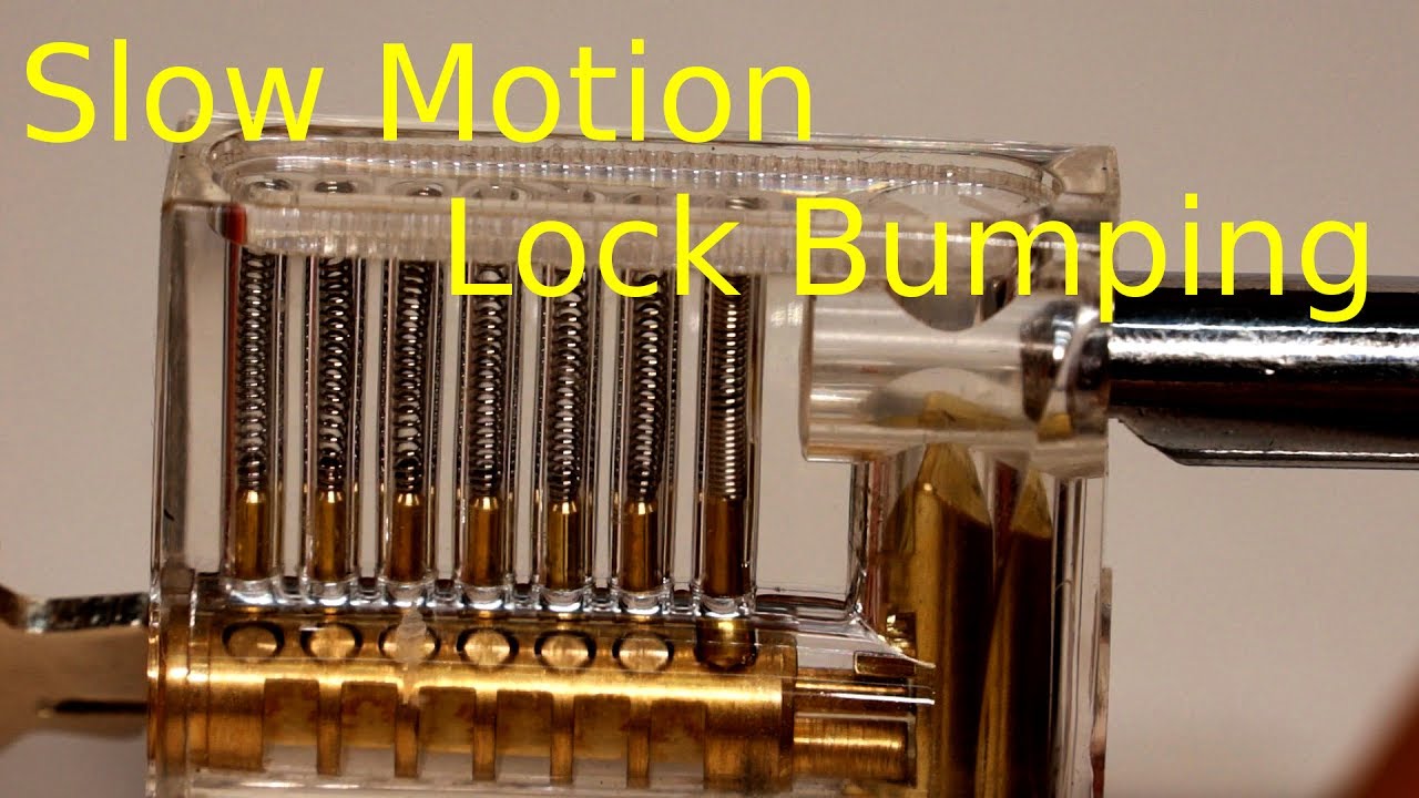 Lock Bumping In Slow Motion Youtube