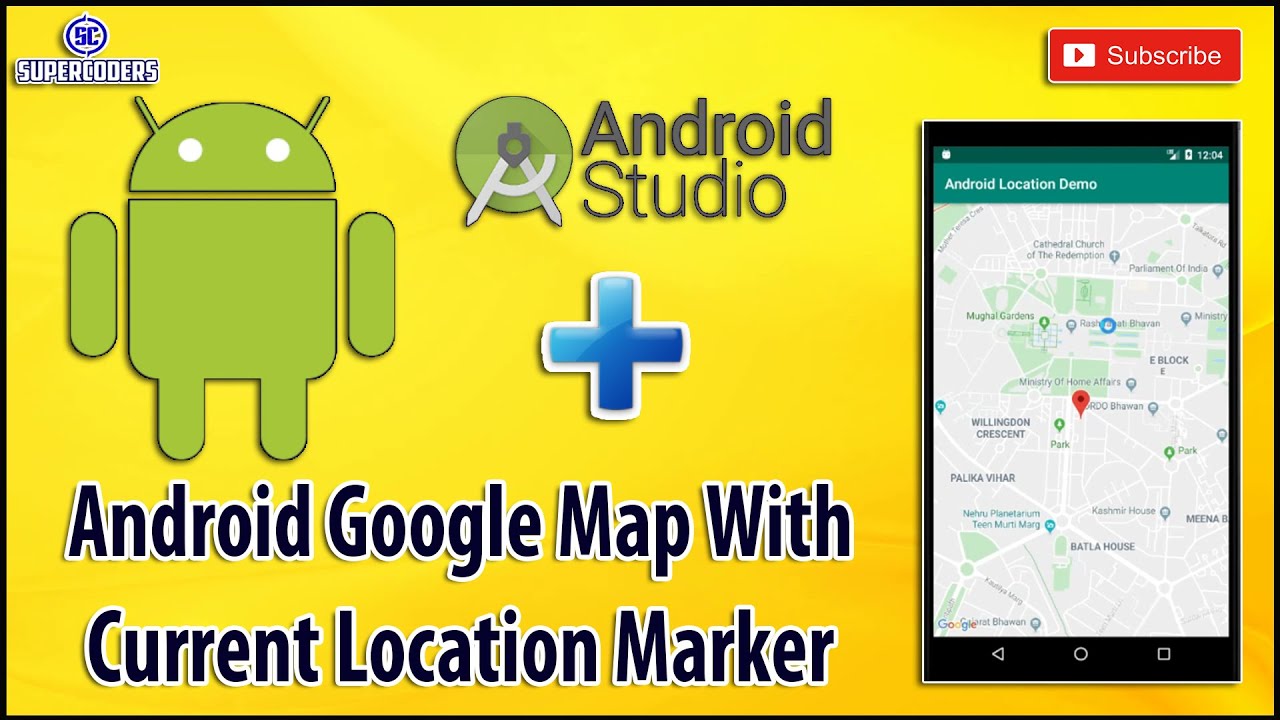 Android Google Map Implementation Tutorial Youtube