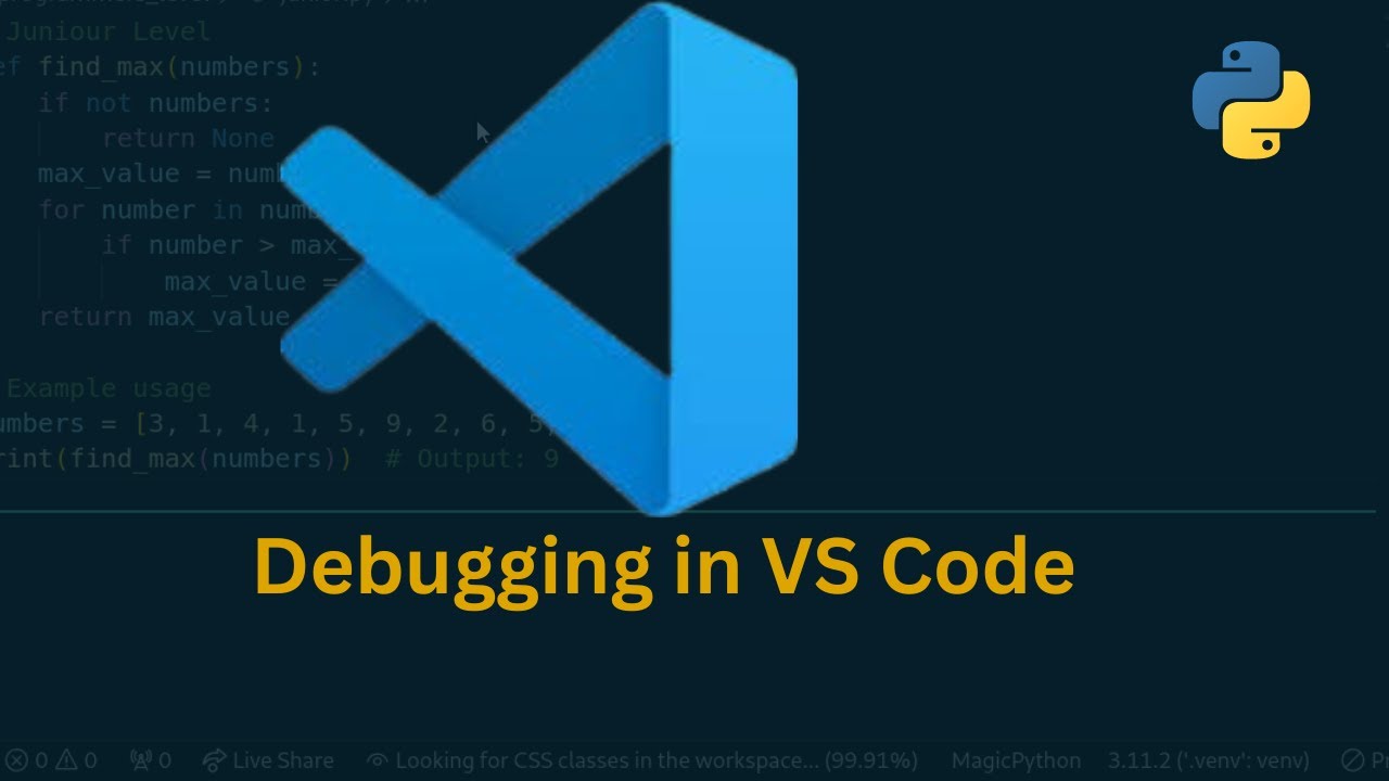 Step By Step Guide To Debugging In Vs Code Youtube