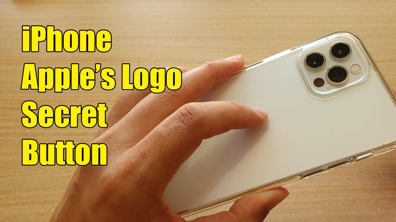 The Iphone Apple S Logo Secret Button That You Didn T Know About Youtube