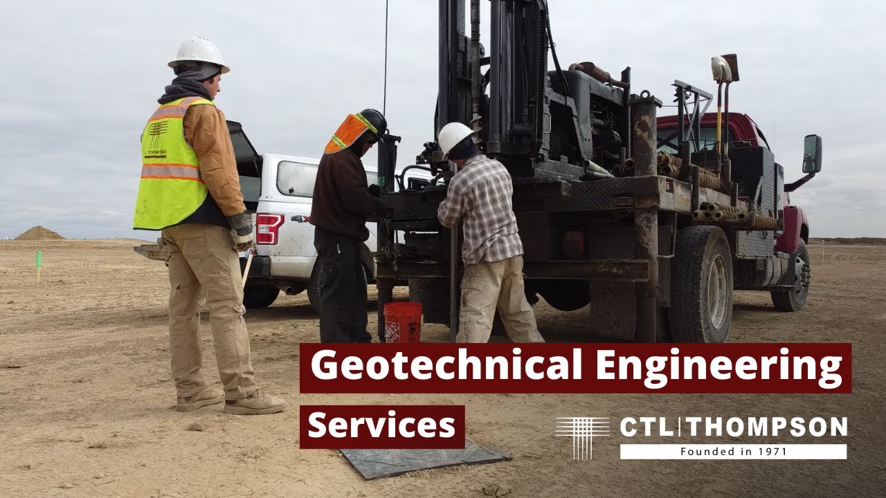 Geotechnical Engineering Services Ctl Thompson Youtube