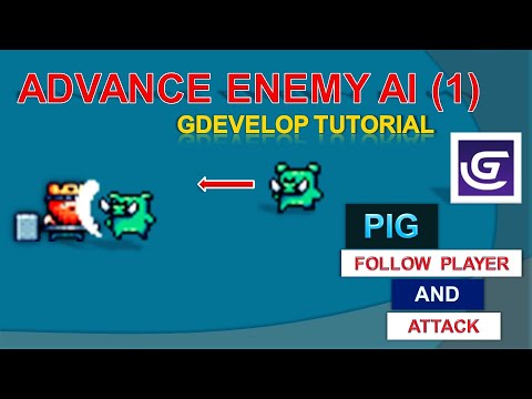 5 How To Create Advance Enemy Ai Gdevelop Tutorial 1 Youtube
