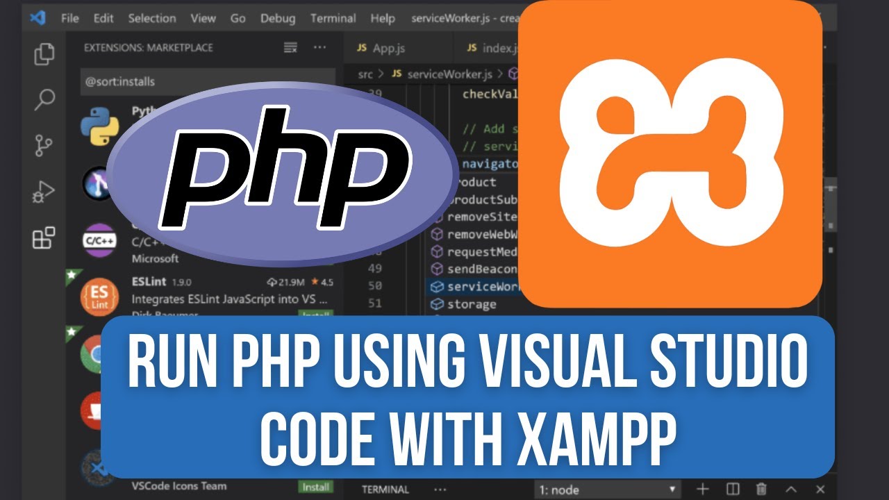 How To Run Php Using Visual Studio Code With Xampp Vs Code Php Setup