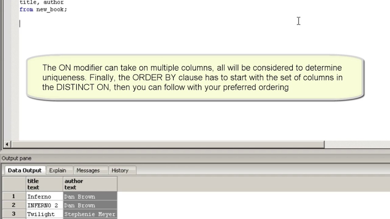 Postgresql Tutorial Postgres Way Lesson 9 Youtube