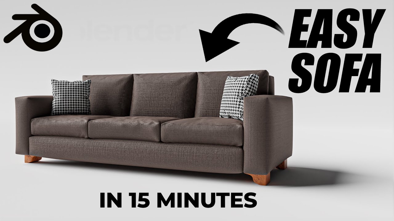 Blender Cycles Sofa Baci Living Room