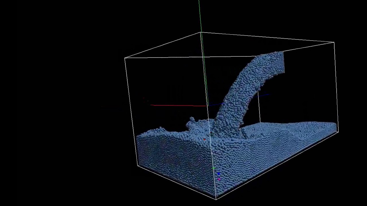 Real Time Fluid Simulation Using Sph Youtube