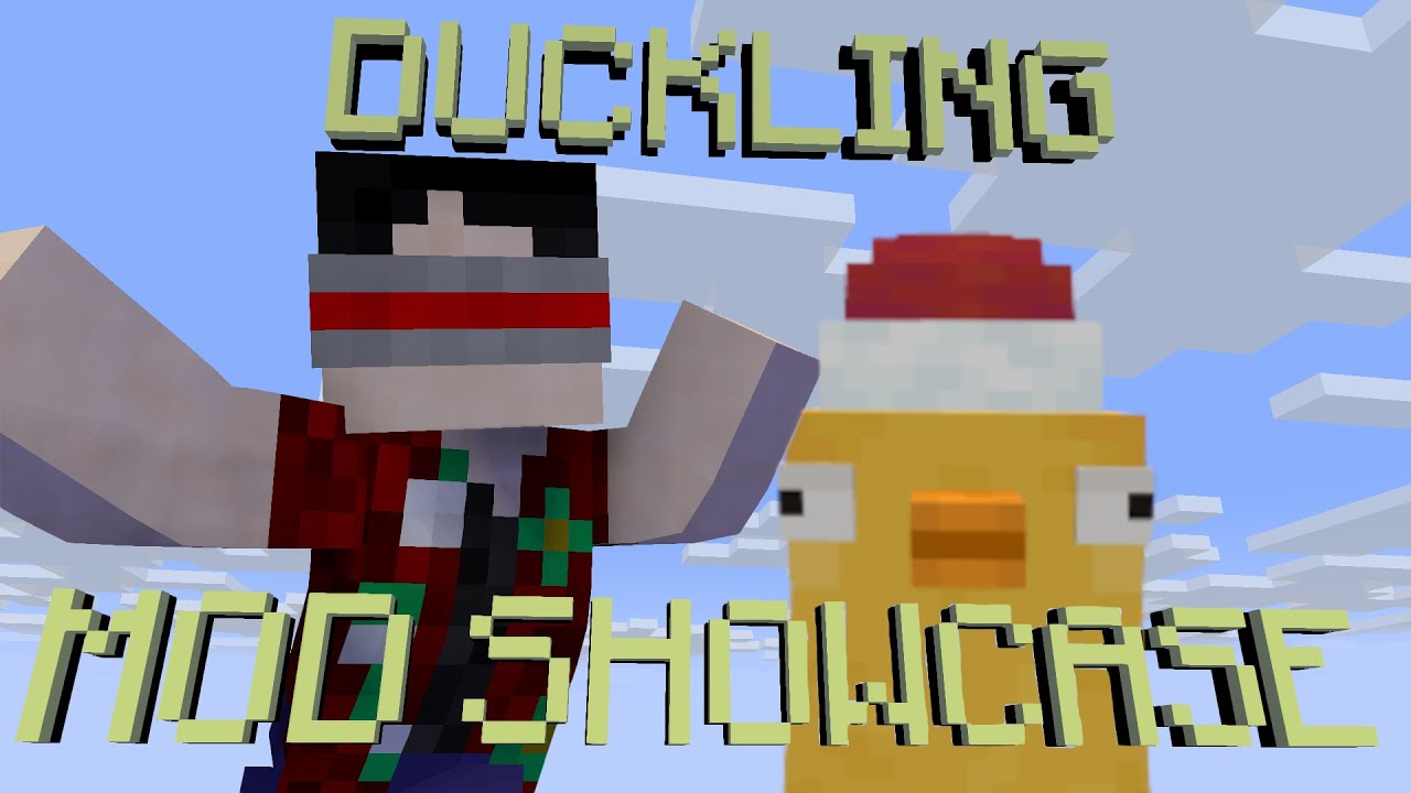 Duck Duck Duck Duckling Minecraft Mod Showcase Youtube