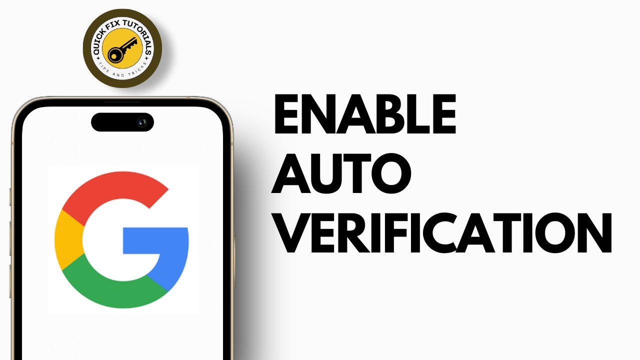 How To Enable Auto Verification On Google Account Manage Auto