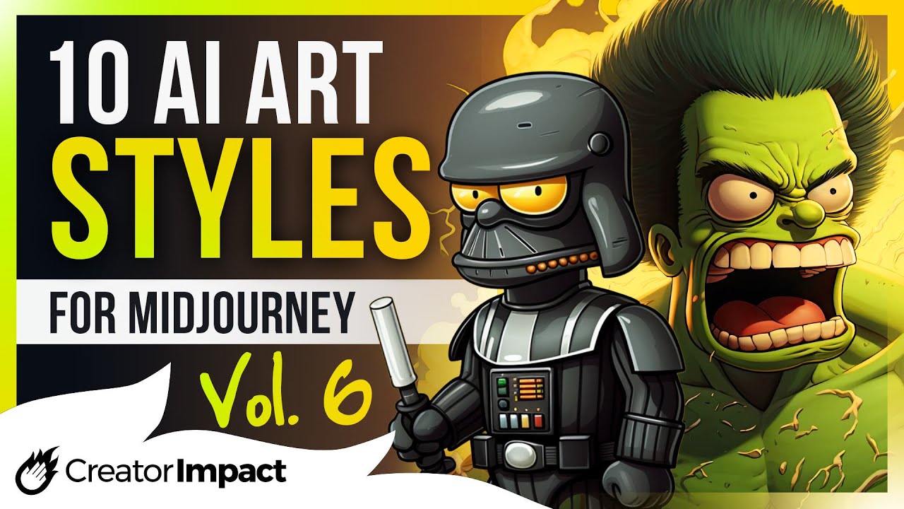 10 Insanely Fun Midjourney Art Styles Vol 6 Midjourney Prompt Tips