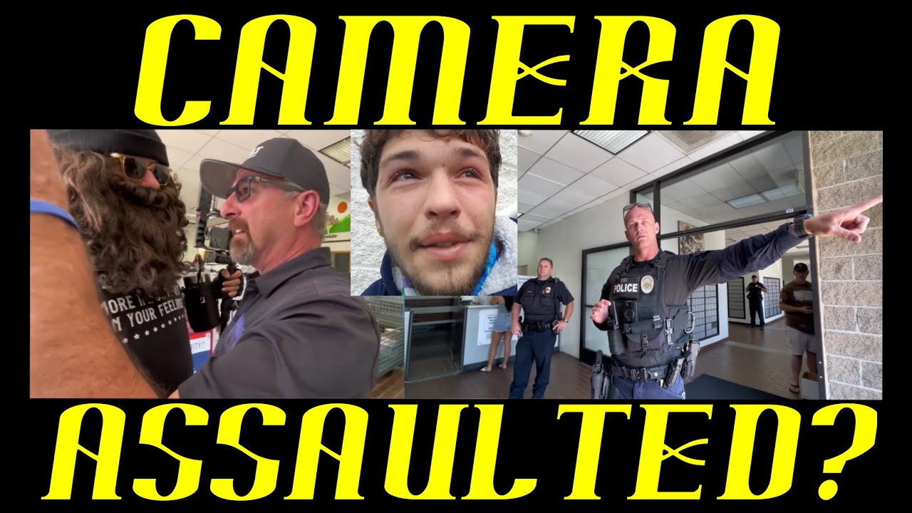 Frauditor Fools Claim Camera Assaulted Cops Do Nothing Youtube