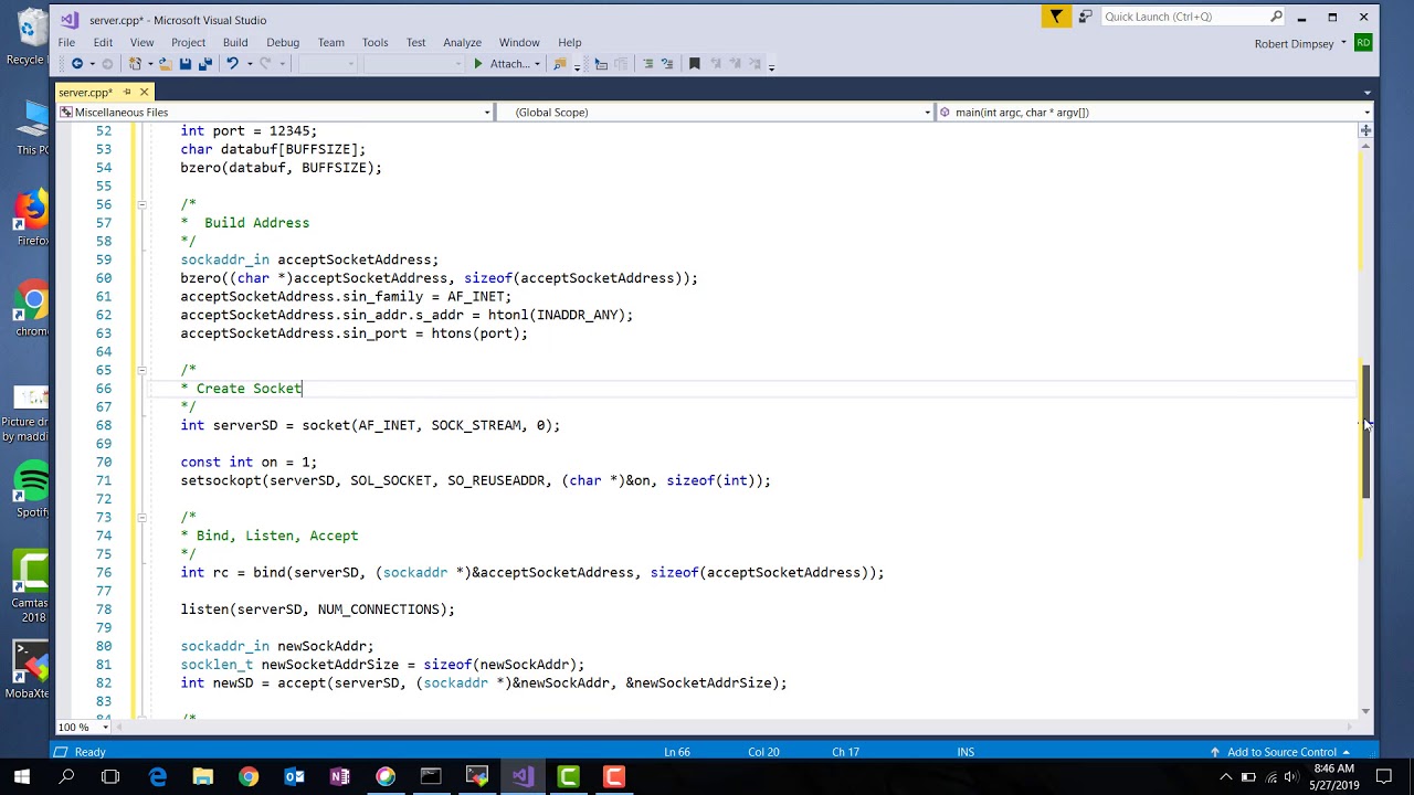 Socket Server Side Youtube
