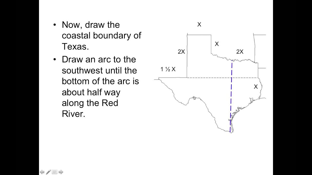 How To Draw Texas Explained Youtube
