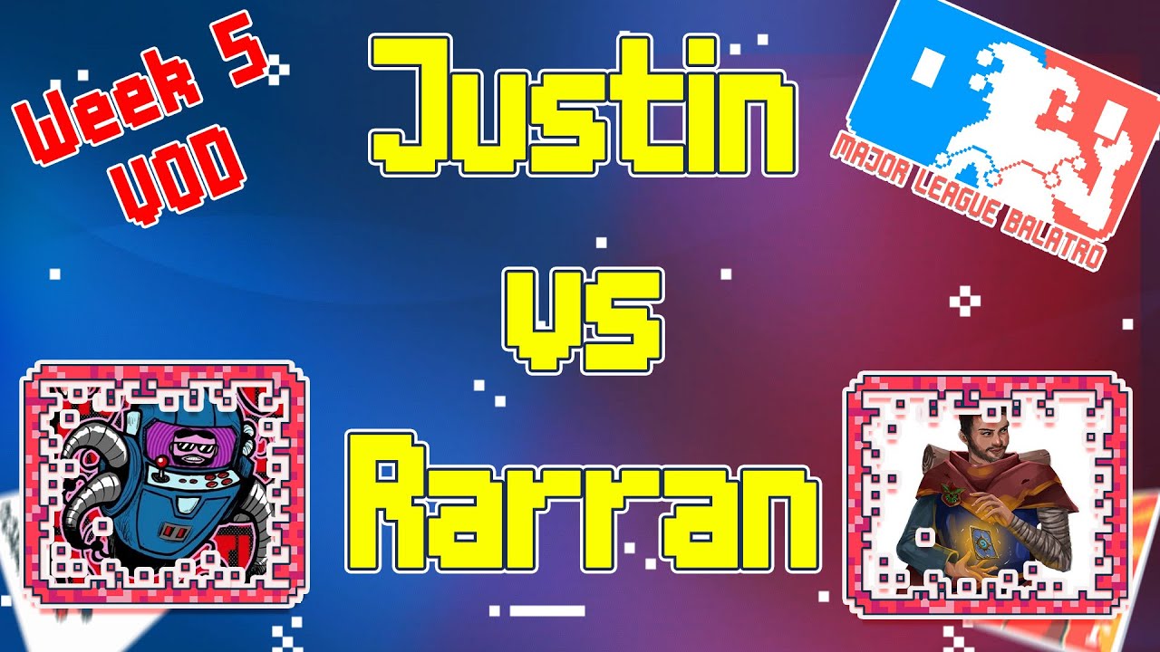 Rarran Vs Hcjustin Week 5 Major League Balatro S2 Rarran Pov