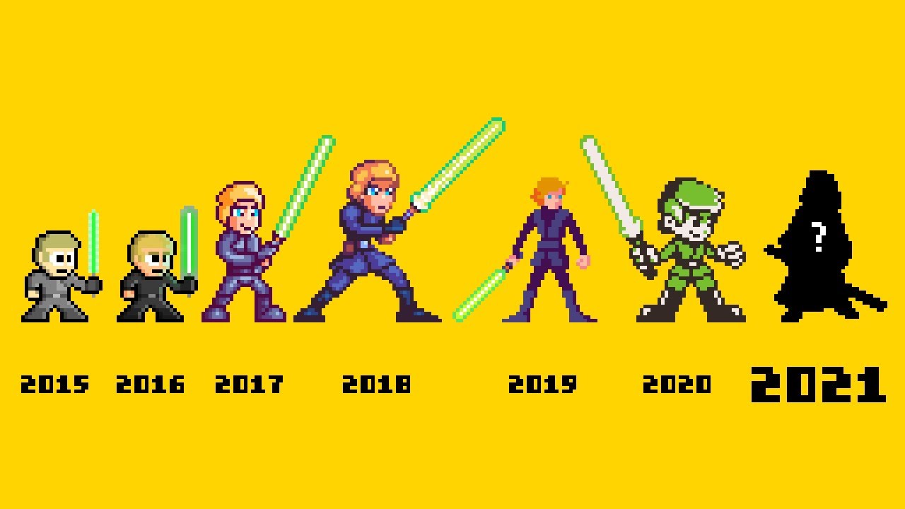 Same Sprite Remade Every Year 2021 Edition Youtube
