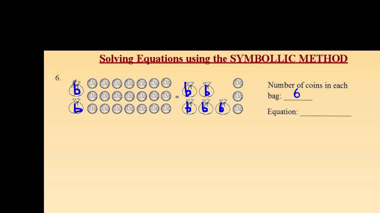 Solving Equations Symbolically Youtube