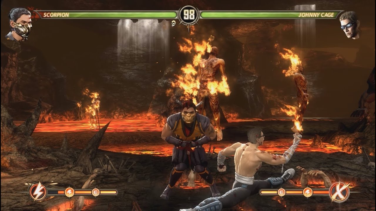 Mortal Kombat 9 Mortal Kombat 1 2023 Scorpion Expert Arcade Ladder