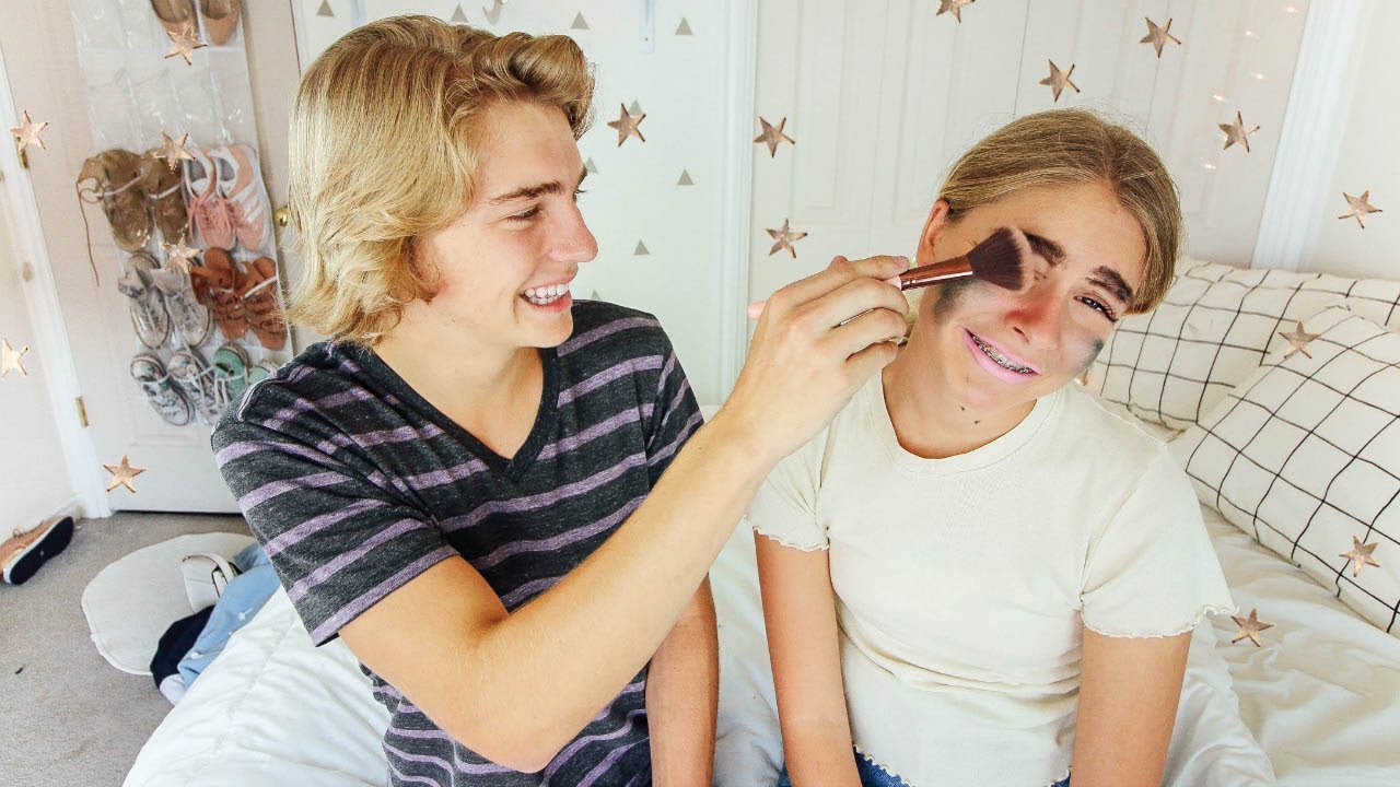 Boyfriend Does My Makeup Youtube