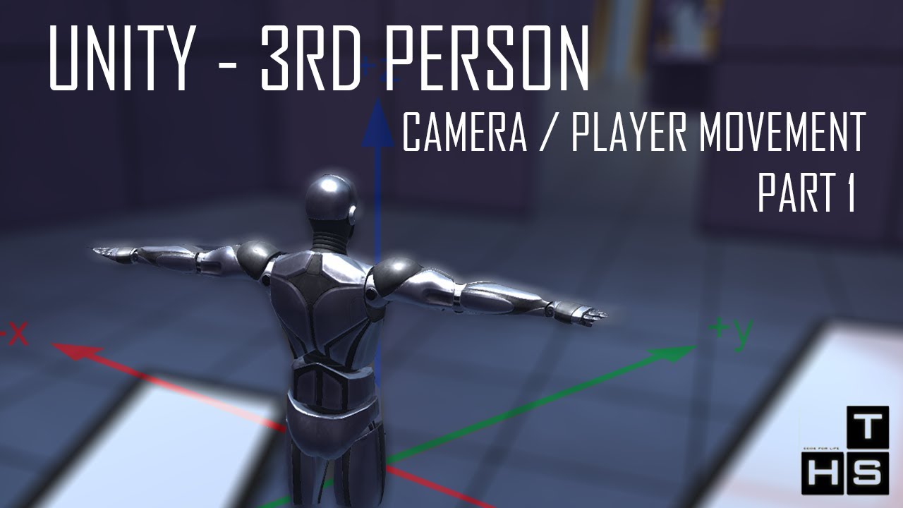 Unity 3rd Person Camera Player Movement Youtube