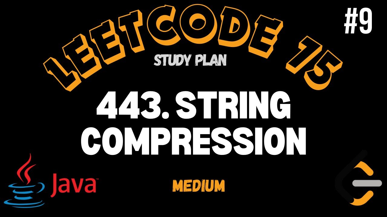 Leetcode 443 String Compression Medium Java Solution Youtube